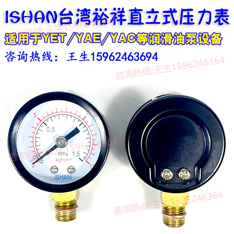 ISHAN裕祥YET-A2P2电动润滑泵3117C0101压力表B2P2油泵油压表C2P2_虎窝淘