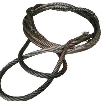 重型钢丝绳套插头吊装起重索具吊索设备吊运编头钢丝绳套稳固钢绳_虎窝淘