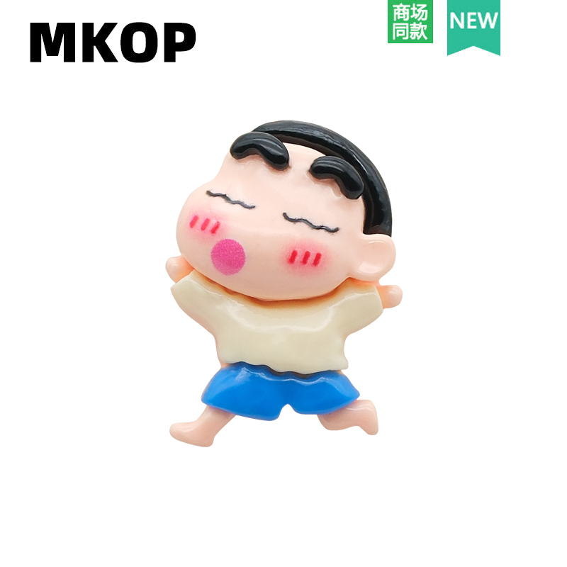 Mkop洞洞鞋配饰鞋扣配件装饰扣卡通蜡笔小新鞋花适配Cross/Crocs_虎窝淘