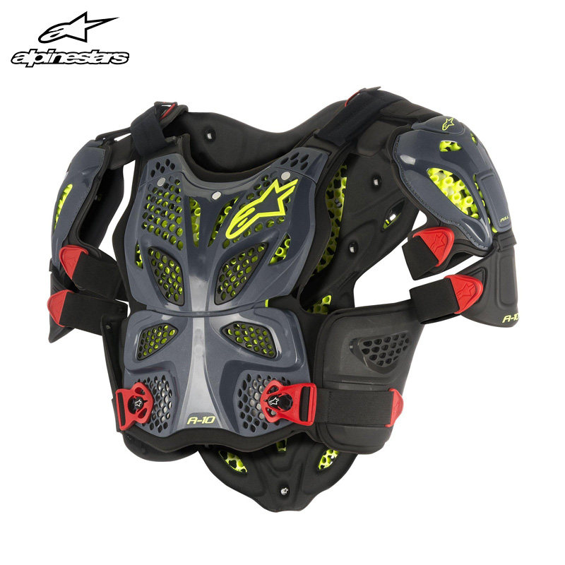 a星ALPINESTARS摩托车越野护甲机车骑行林道防摔A-10拉力护胸全甲_虎窝淘