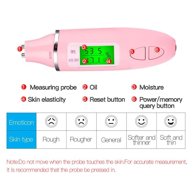 Mini Nano Mist Spray Steamer LCD Digital Facial Analyzer Ma_虎窝淘
