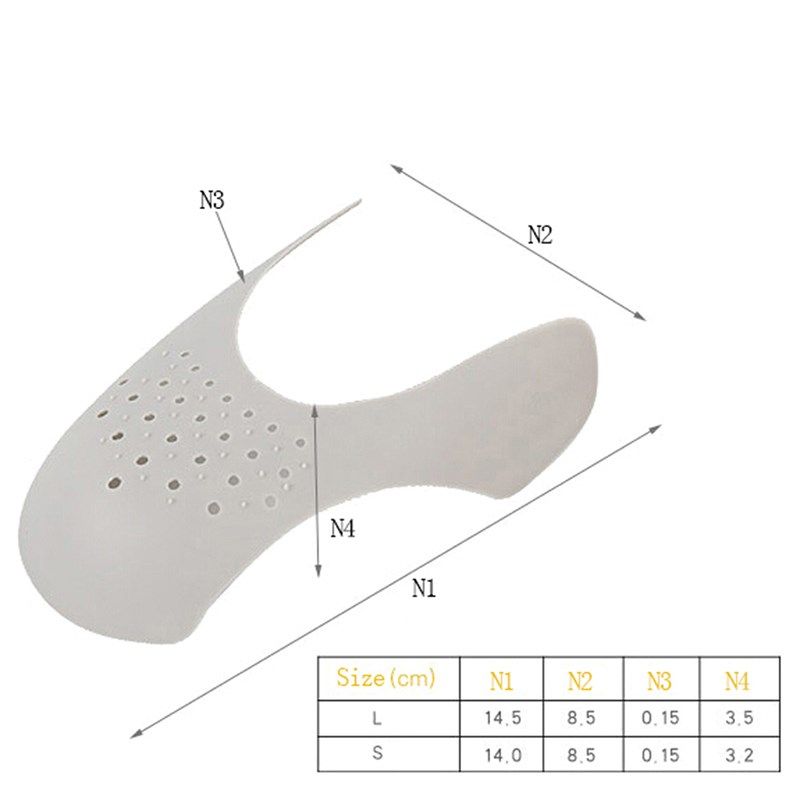 Sneaker Crease Shoe-Protector Anti-Wrinkle 1pair Toe-Box Pre_虎窝淘