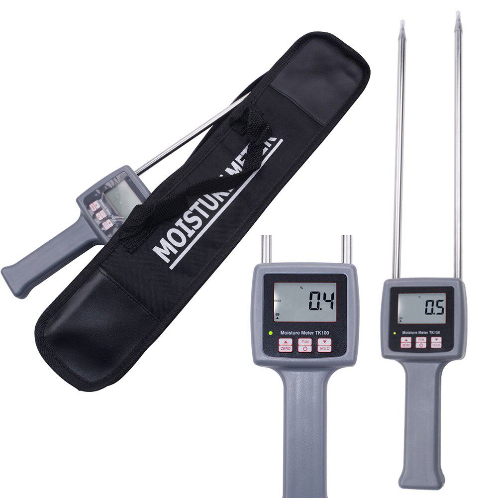 TK100H Hay Moisture Meter with Backlight For Alfalfa Forage_虎窝淘