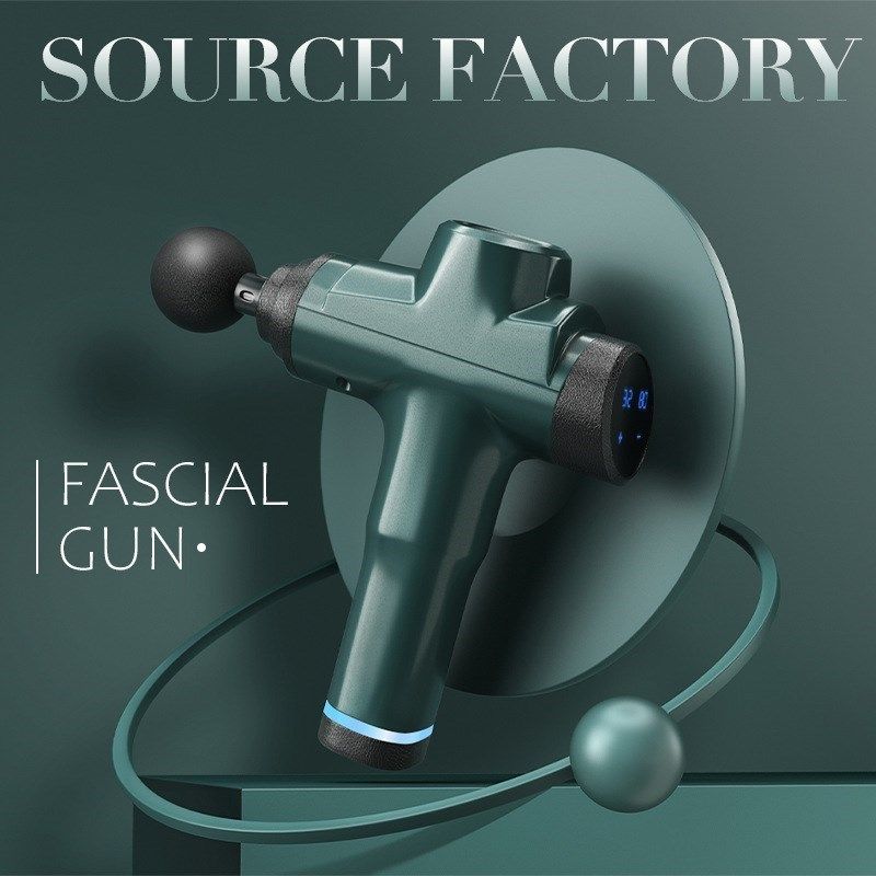 Fascial gun Muscle relaxation Massager gym Fitness Equipment_虎窝淘