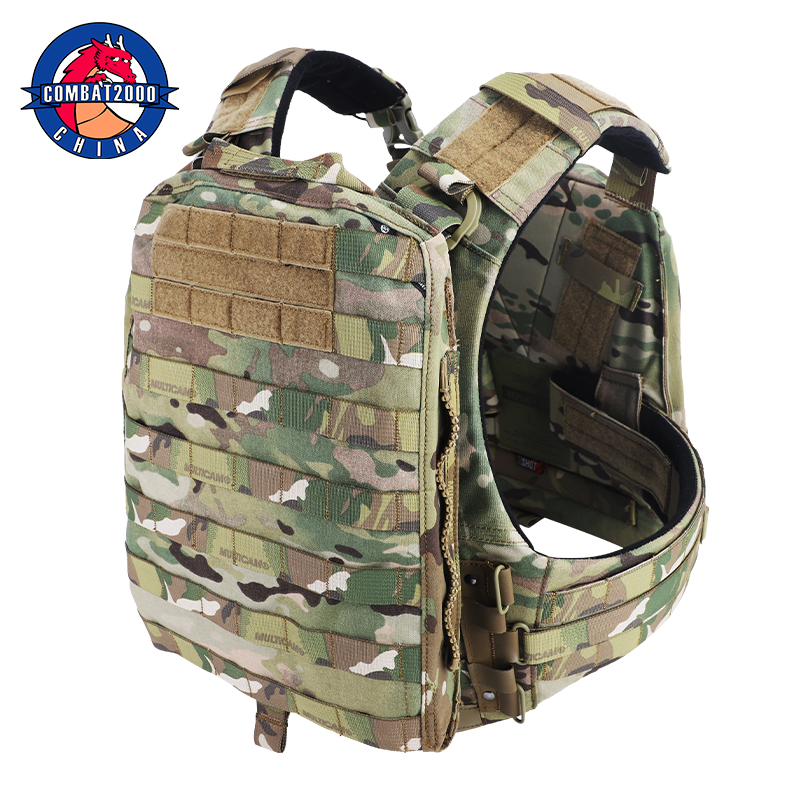 Combat2000 AVS战术背心作战服男马甲背板H架套装负重背心tmc装备_虎窝淘