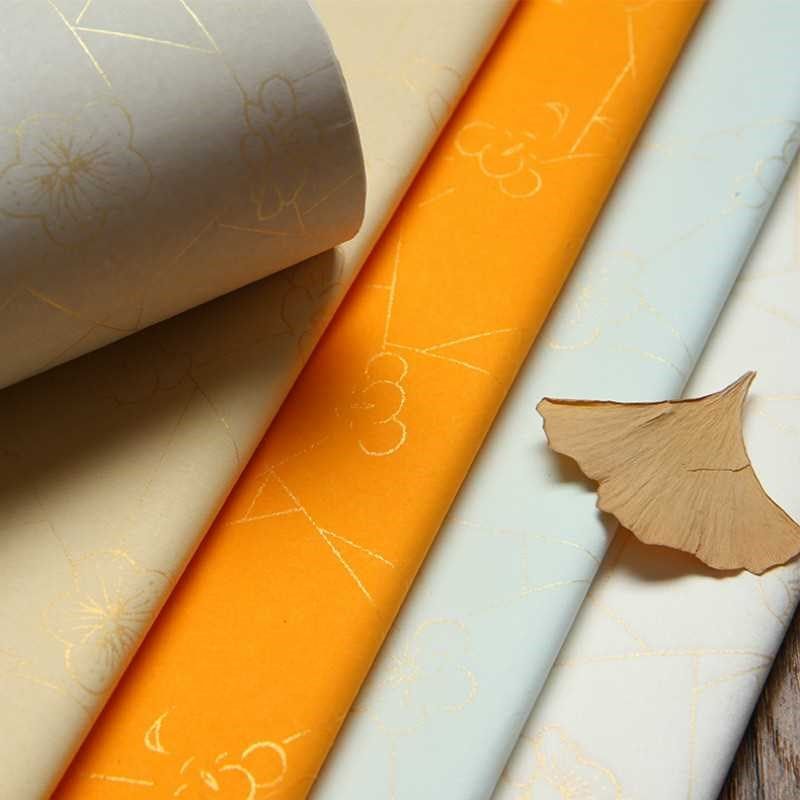 Pastel Xuan Paper Thicken Painting Xuan Paper with Orchid Ch_虎窝淘