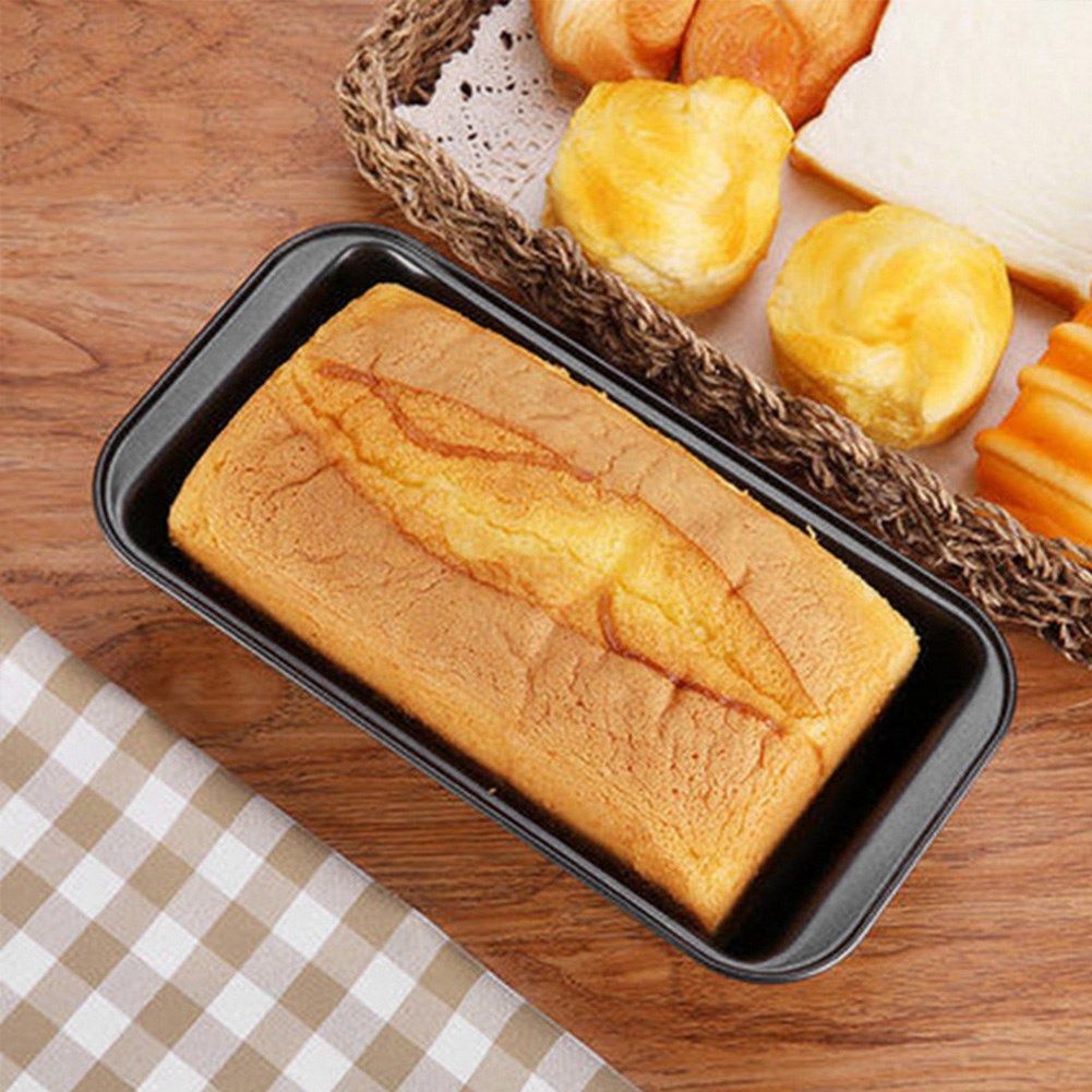 Hot Non-stick Carbon Steel Cake Bread Loaf Baking Pan Rectan_虎窝淘