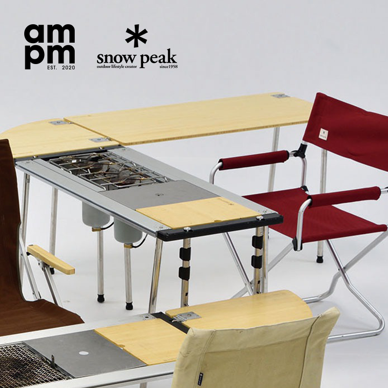 日本Snow Peak雪峰户外IGT一二单元竹桌板CK-125TR/CK-126TR露营_虎窝淘
