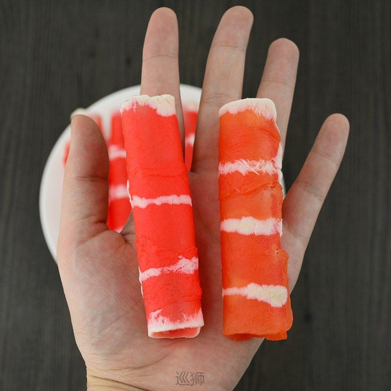 Simulation mutton roll fake beef roll food model hotel hot p_虎窝淘