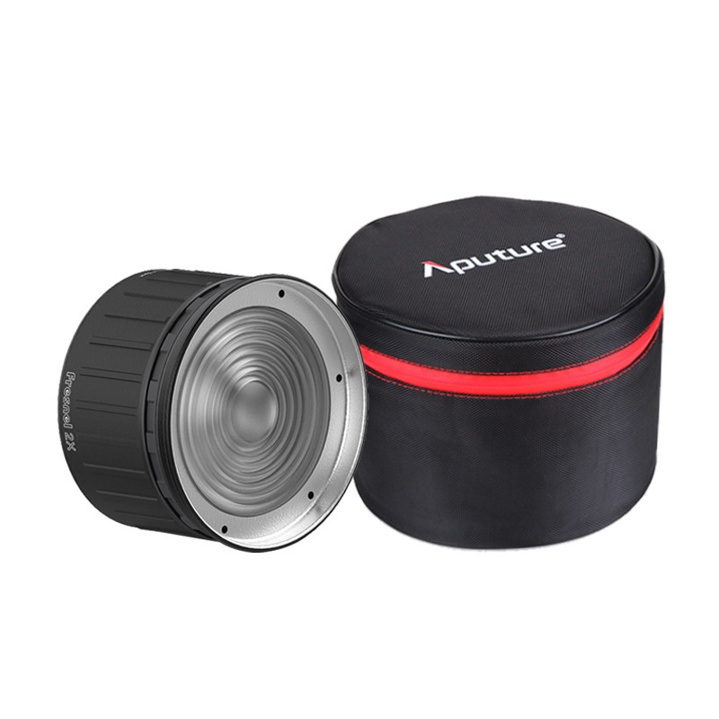 Aputure爱图仕 Fresnel 2X菲涅尔变焦透镜摄影摄像聚光保容卡口聚焦筒_虎窝淘