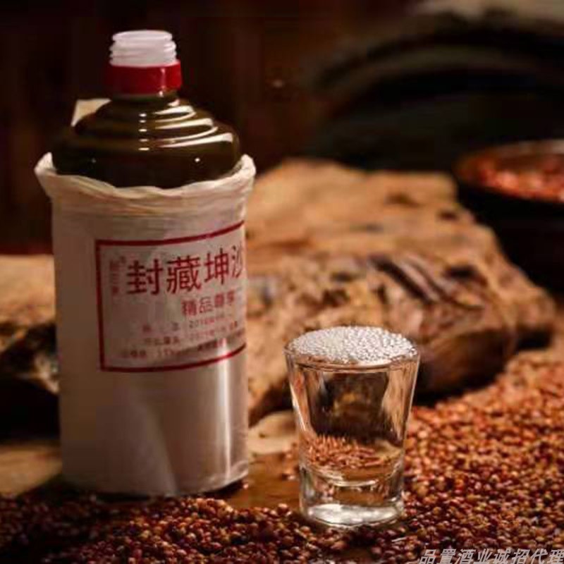 贵州酱香型白酒坤沙大曲10年500ml6瓶整箱纯粮食高粱高度原浆陈年_虎窝淘