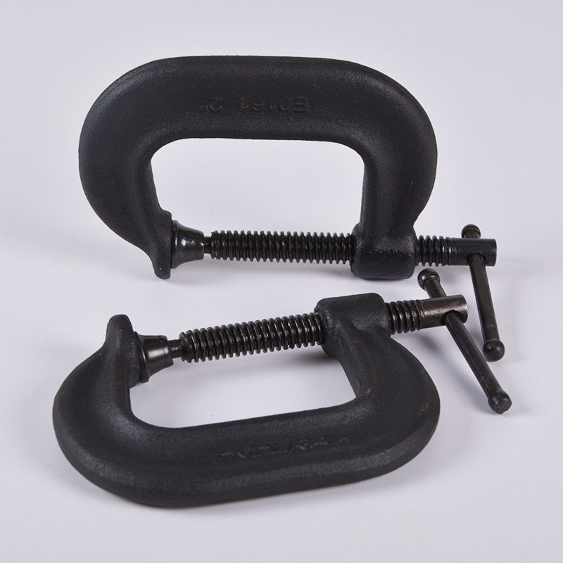 力易得G型夹重型C字夹子木工夹子E0161/E0162/E0163/E0164/E0165_虎窝淘