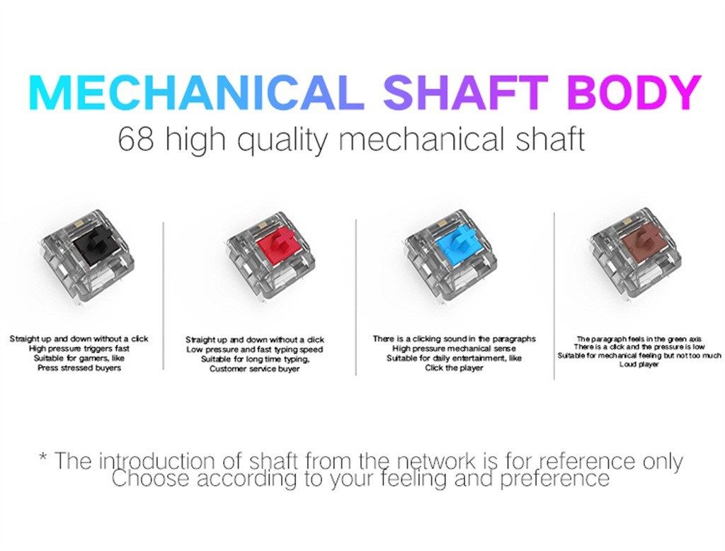 RK855 Dual Mode 68 Key Portable Ergonomic Gaming Bluetooth_虎窝淘