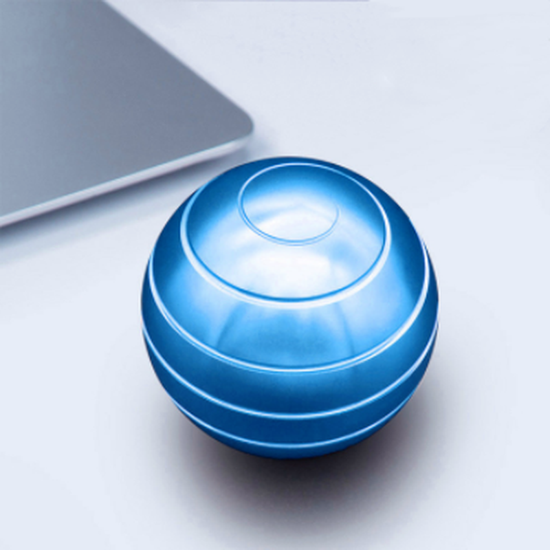 38mm Decompression Rotating Spherical Gyroscope Desktop Offi_虎窝淘