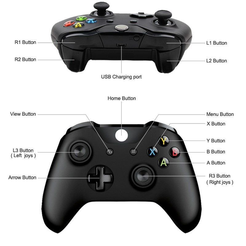 Wireless pad Xbox One Controller Jogos Mando Controle Xbox_虎窝淘