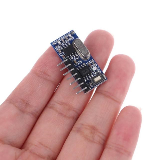 433 MHz RF Code Learning Receiver Module 1527 Wireless Decod_虎窝淘