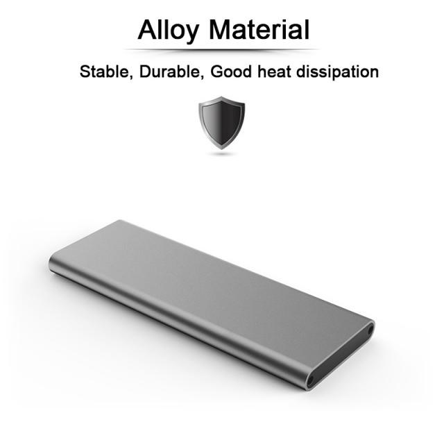 NGFF Enclosure HDD Case USB 3.1 Type-C to M.2 NGFF SSD_虎窝淘