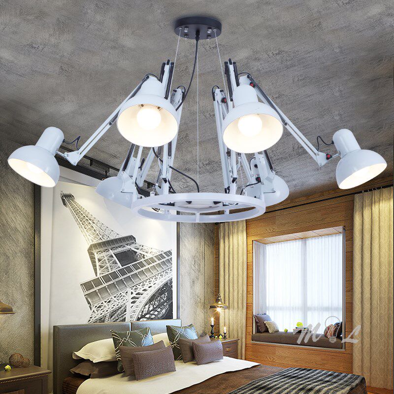 Modern Spider Pendant Lamps Stretchable Hanging Lamp Pendant_虎窝淘