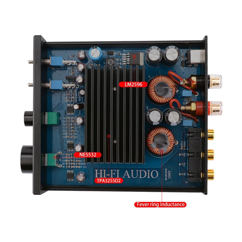 AIYIMA Amplifier 300W Class-D-Amp Audio HIFI TPA3255D2 Home-_虎窝淘