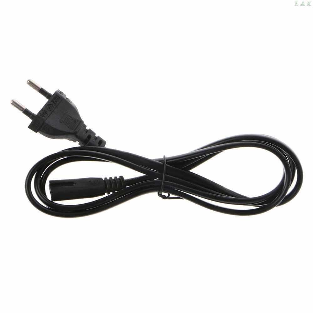 1.5m Figure 8 Power Cable Cord Euro EU European 2 Pin AC Plu_虎窝淘