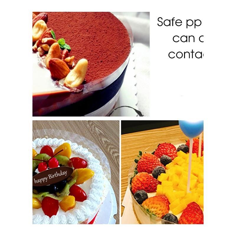 8cm 10cm Clear Mousse Cake Edge Wrap Tape Baking Cake Desser_虎窝淘