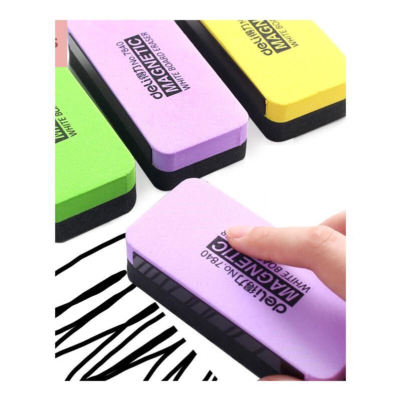 3Pcs Magnetic White Board Eraser Drywipe Marker Cleaner Abso_虎窝淘