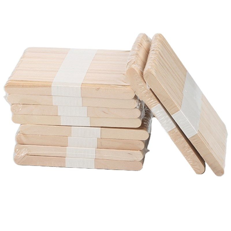 50PCS Wood Lollipop Sticks Food Grade Craft Popsicle Sticks_虎窝淘