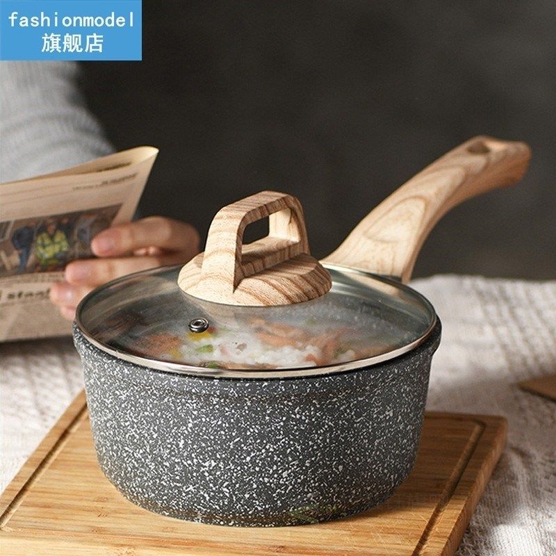 Non Stick Cooking Pan and Pot Set Frying Pan Cast Iron Skill_虎窝淘
