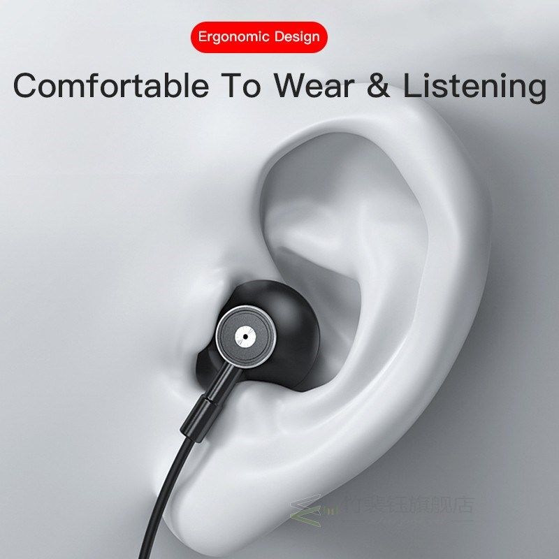 Type C Earphone Wired In Ear Stereo Wire Headset USB C Noic_虎窝淘