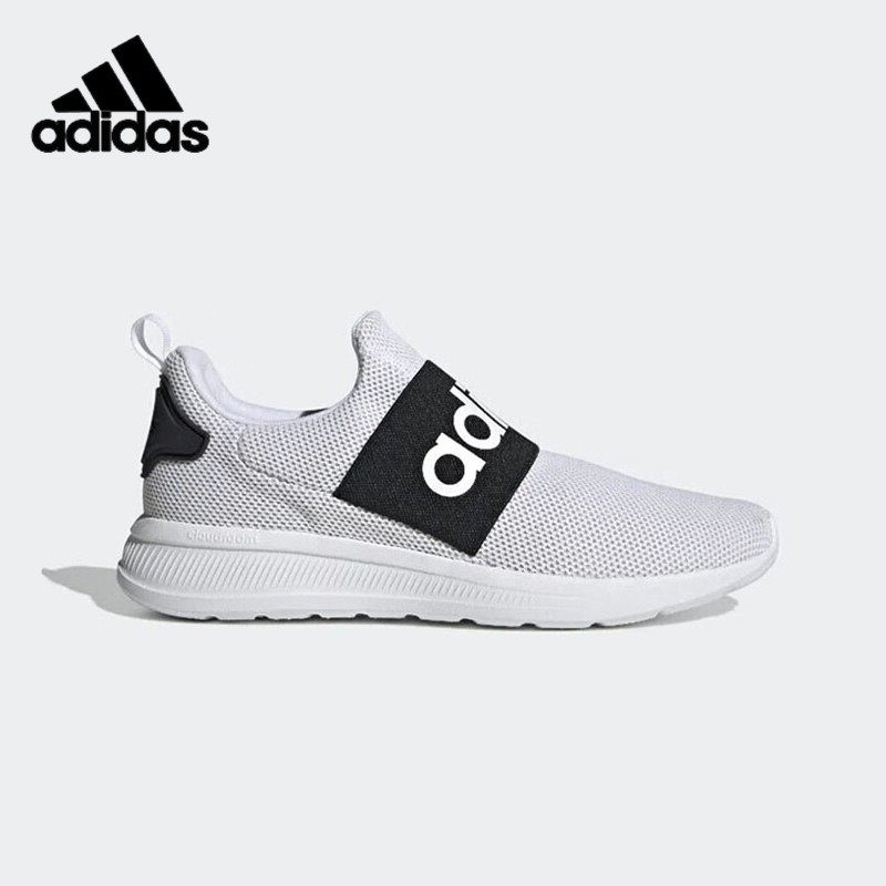 Adidas阿迪达斯男鞋懒人一脚蹬运动鞋网面透气跑步鞋HR0349H04343_虎窝淘