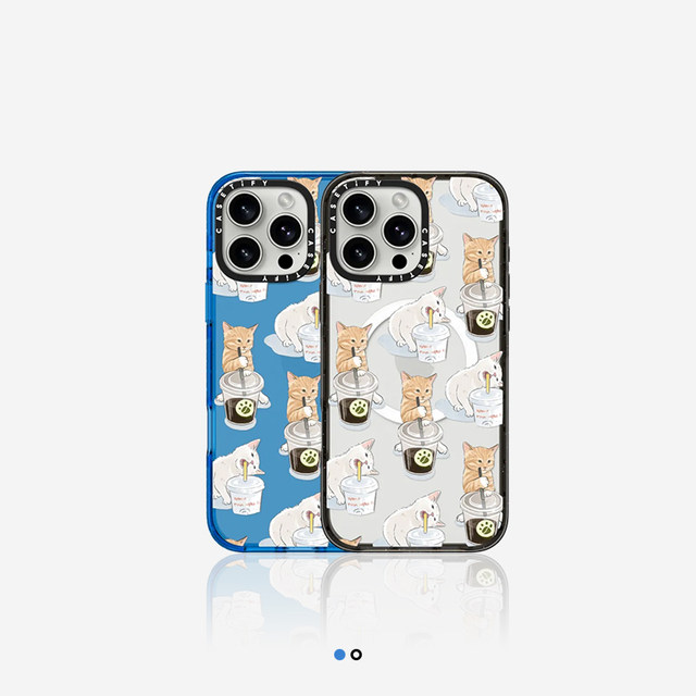 CASETiFY Coffee and Cat Suitable for Huawei Mate60pro/iPhone16ProMax ...