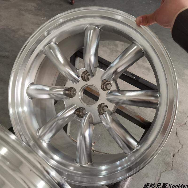 适用于锻造订制渡边AR抛边轮毂17 18 20寸改装铝合金轻量化车铃_虎窝淘
