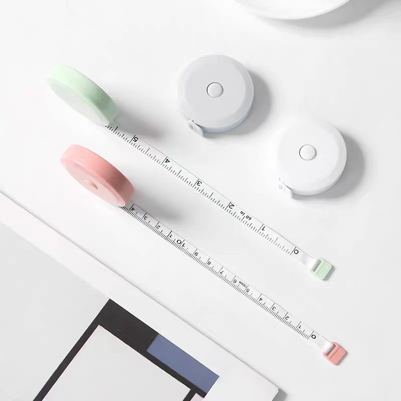 小卷尺迷你皮尺米尺多功能精度1.5米可爱量三围腰胸围软尺子测量_虎窝淘