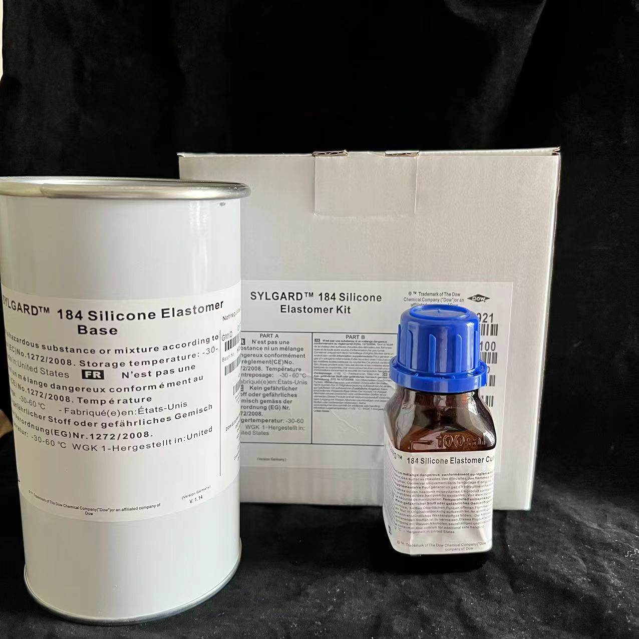 中科院指定道康宁DC184 PDMS聚二甲硅氧烷道康宁184光学胶 1.1KG_虎窝淘