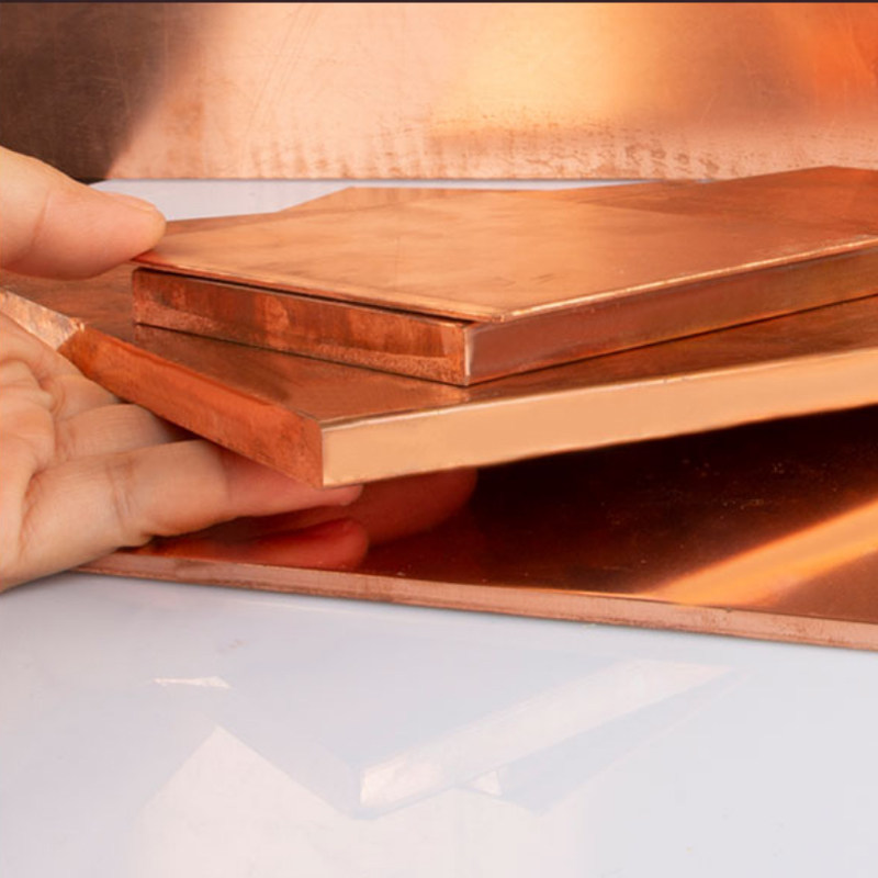 T2紫铜板红铜板纯铜板铜带diy铜片铜块0.5 1.0 1.5mm零切加工定制_虎窝淘