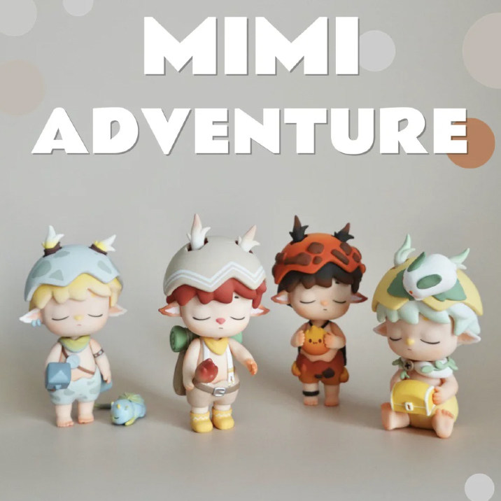 正版MIMI冒险系列盲盒ADVENTURE MIHU研究所可爱少女心公仔手办_虎窝淘