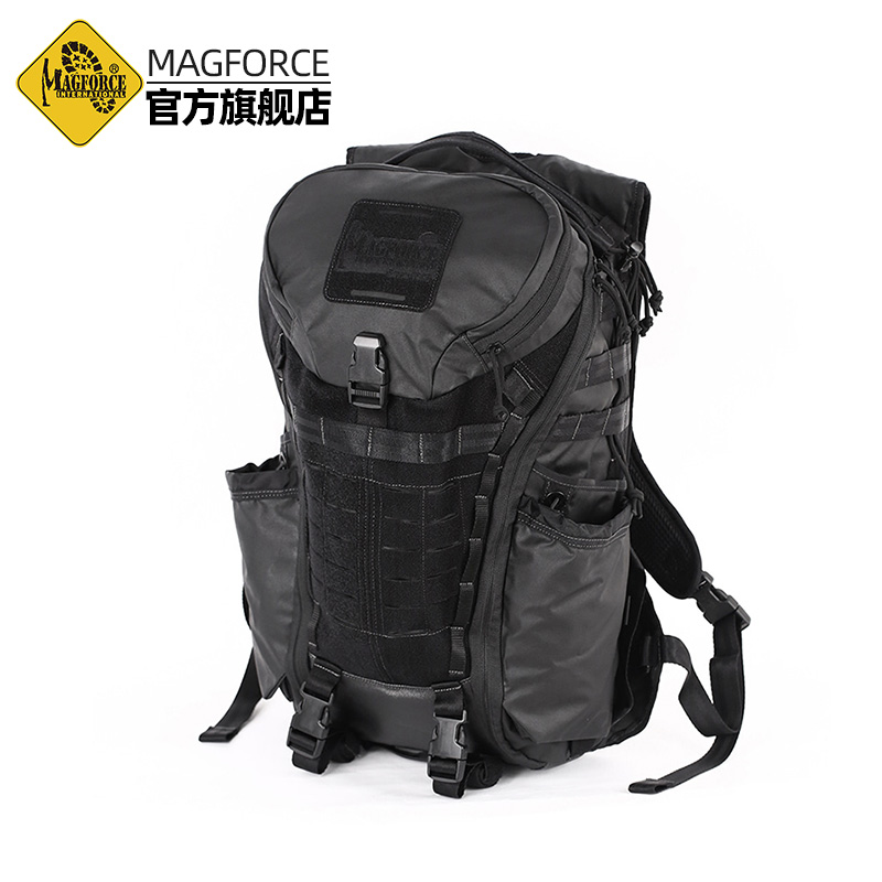 MAGFORCE麦格霍斯20寸黑甲虫战术双肩包男0548轻量户外摄影包黑胶_虎窝淘