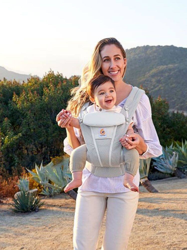 正品美国ergobaby二狗婴儿背带360breeze全阶段多功能小月龄透气_虎窝淘