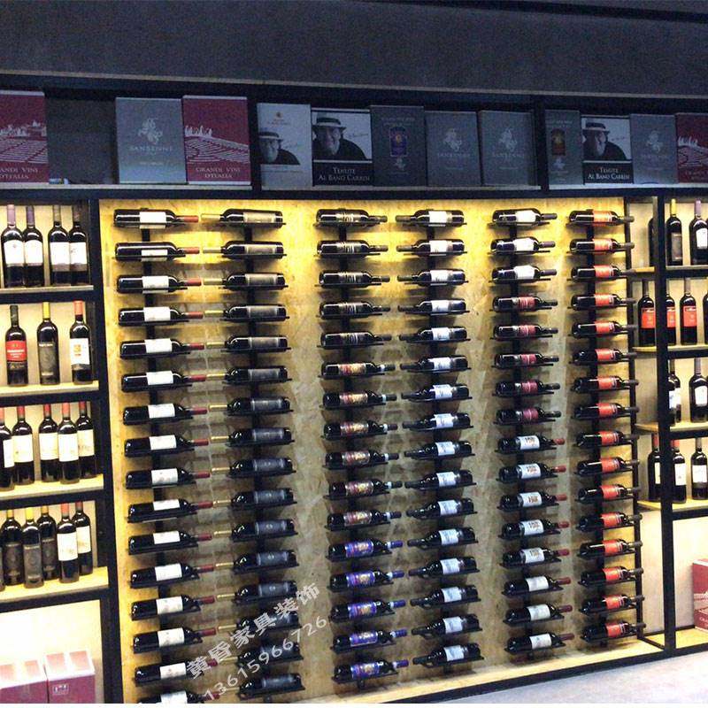 欧式红酒架壁挂摆件葡萄酒架酒柜铁艺悬挂酒瓶展示架墙壁上红酒架_虎窝淘