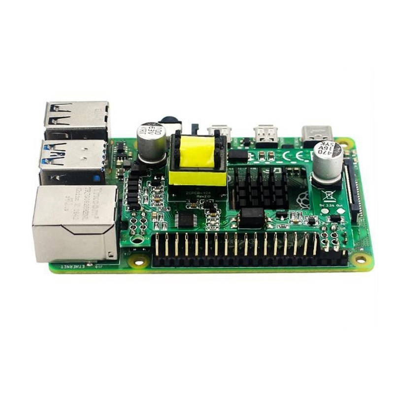 for Raspberry Pi 4B 3B+ Ethernet POE Power Supply Module POE_虎窝淘