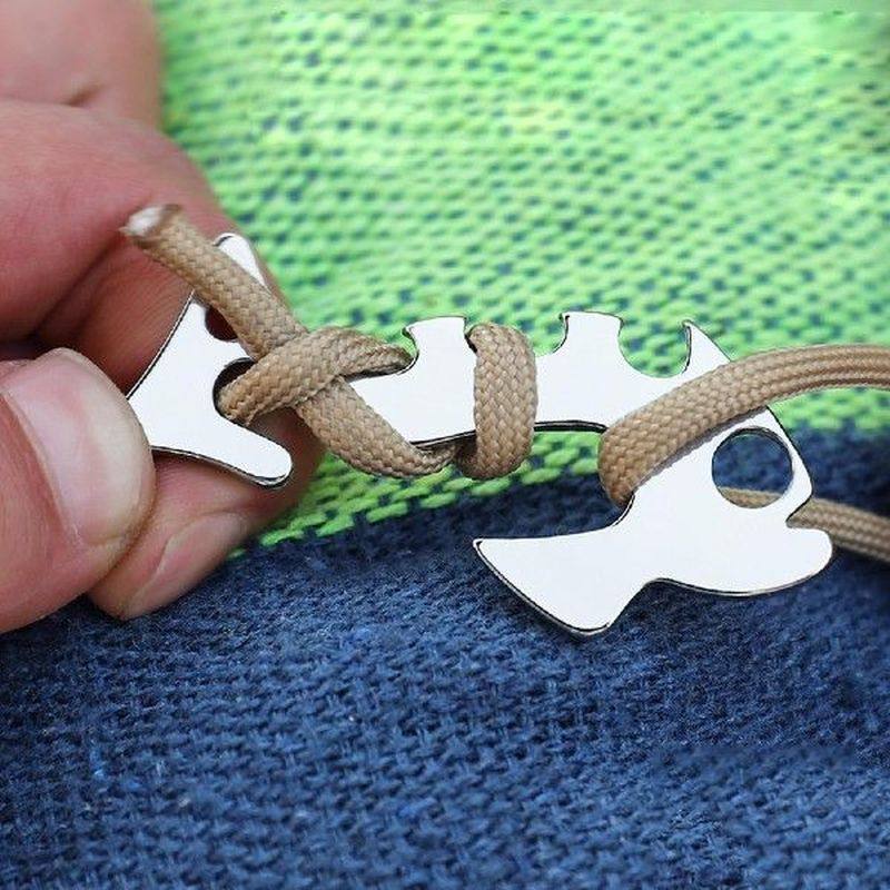 Rope Tensioner Quick Knot Windproof Tent Rope Fastener_虎窝淘