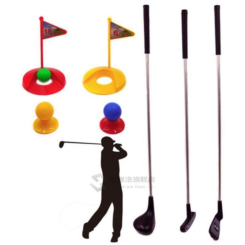 Outdoor Mini Funny Golf Toy Set Kids Learning Active Early E_虎窝淘