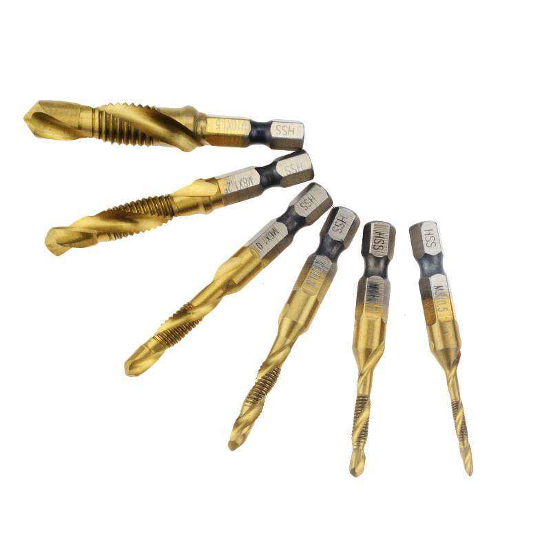 1PCS M3 M4 M5 M6 M8 M10 Hand Tap Drill Bits HSS 4341 Screw S_虎窝淘