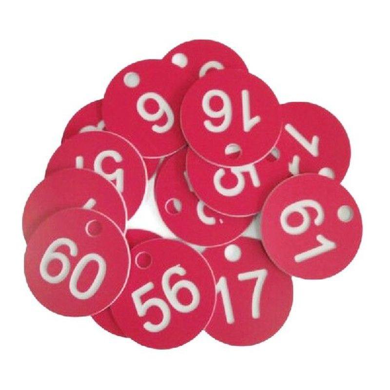 100PCS Labeling Number Tags Numbered Tag Single Side_虎窝淘
