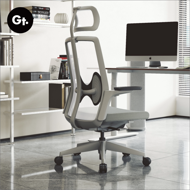 GT Geng Butterfly ergonomic chair backstracking and squeezing the air ...