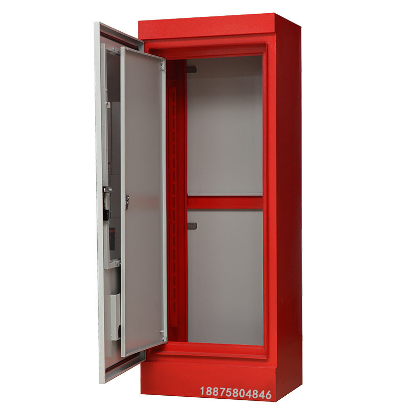 IP55双门消防控制柜落地柜3CF巡检柜体XL21动力柜壳体室外配电箱_虎窝淘