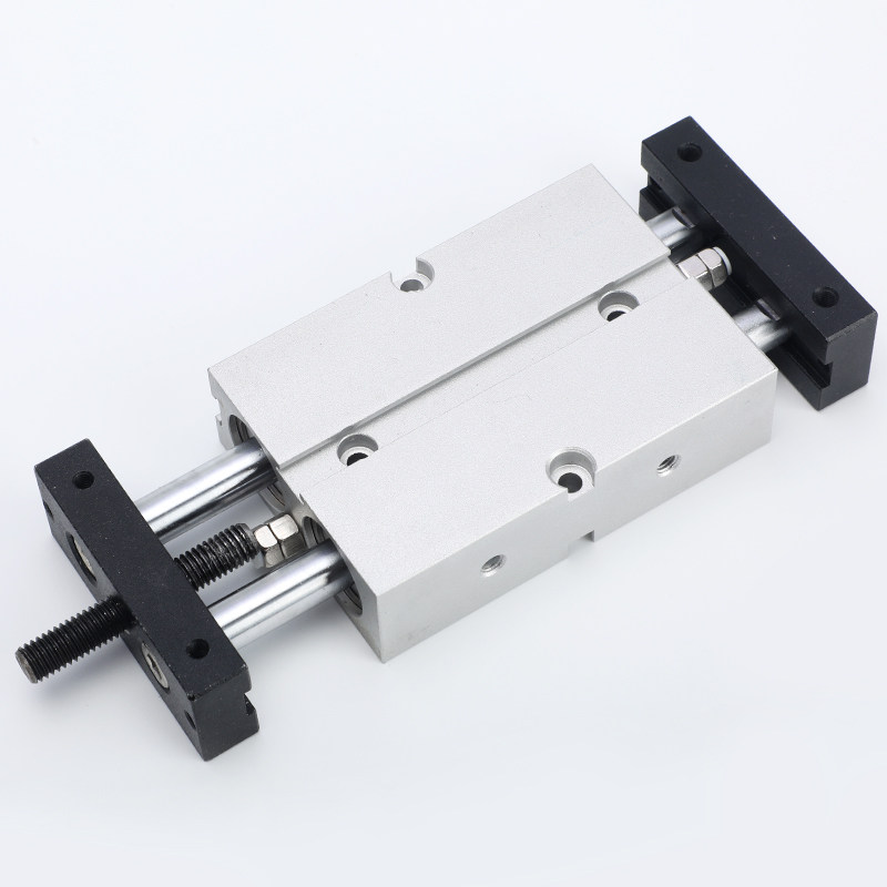 亚德客双杆TNJ可调行程气缸TNJ10/16/20X10X20X30X40X50X75X80X90_虎窝淘