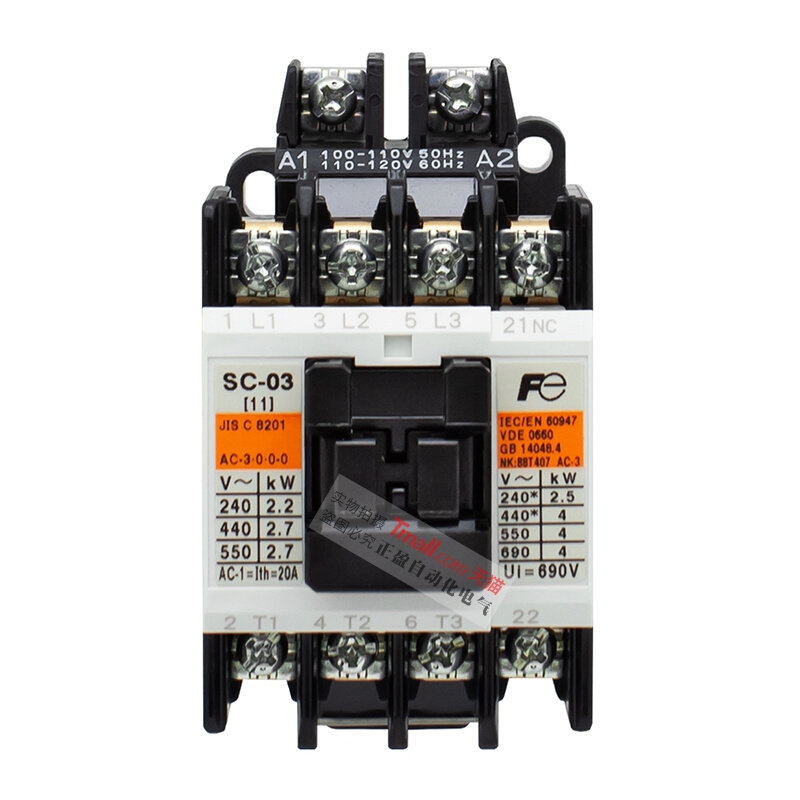 正品日本进口富士交流接触器SC-03-0/G AC DC 24V 48V 110V 220V_虎窝淘