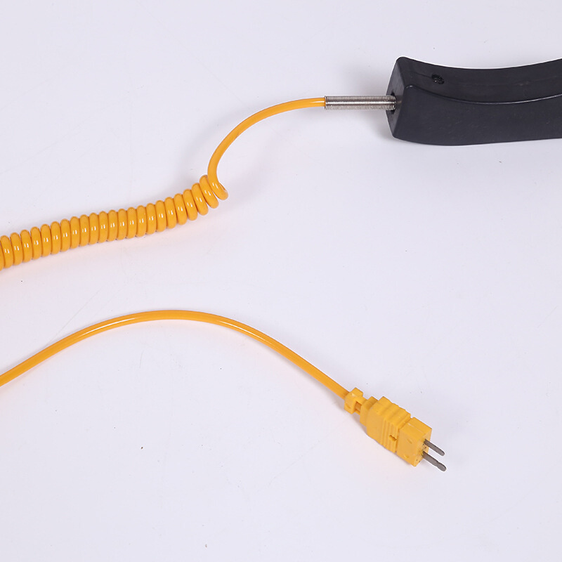 热电偶WRNK-187手柄手持铠装高温炉锌水铝水温温度热电偶温度计