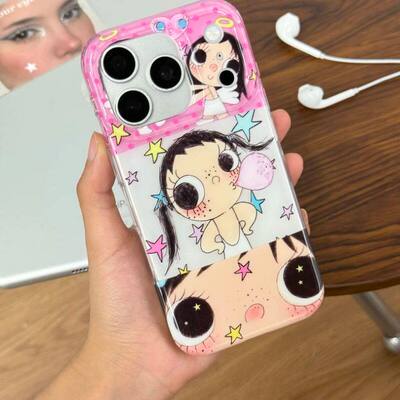吹气泡小玉适用苹果iPhone17promax手机壳16新款华为mate70女孩15可爱14保护套13卡通12pro爆款11防摔P80系列